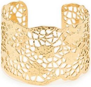 Au Printemps Paris Bracelet manchette ajour&eacute;