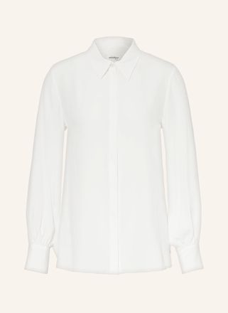 ottod'Ame Ottodame Hemdbluse Ale Mit Seide weiss