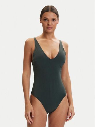 Calvin Klein Swimwear Badeanzug LV00Q61105 Gr&uuml;n