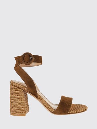 Gianvito Rossi Sandales &agrave; Talons Femme couleur Brun