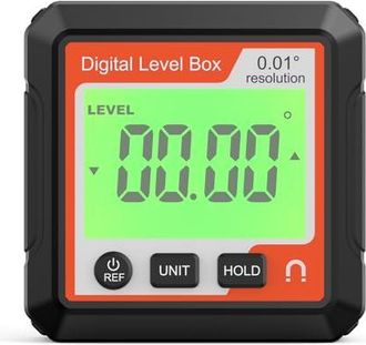 Generic Jauge dangle num&eacute;rique - Rapporteur &eacute;lectronique - Inclinom&egrave;tre avec base magn&eacute;tique LCD - Niveau de pr&eacute;cision