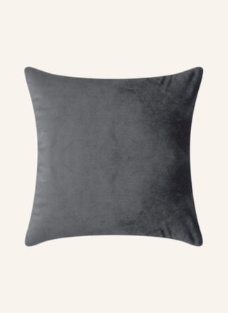 Pad Pad Samt-Dekokissenh&uuml;lle Elegance grau