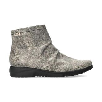 Mephisto Trendige Rezia Damen Stiefelette mit Rei&szlig;verschluss - - Shoes - Damen - Grau - 37 1/2 EU