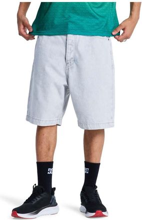 DC Weite Jeansshorts in Wild Dove-Grau
