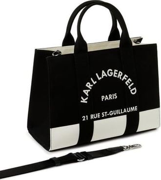 Karl Lagerfeld Sac cabas en coton