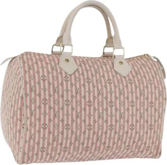 Louis Vuitton Sac &agrave; main Pre-owned Monogram Mini Lin - Femme - Pre-owned - Rose - Taille: ONE Size