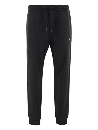 BOSS pantalon de jogging en coton - Noir