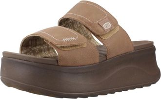 Hey Dude Femme, Chaussures, Brun, Taille: 37 EU Delray Slide Classic
