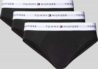 Tommy Hilfiger Slip aus Baumwoll-Mix im 3er-Pack