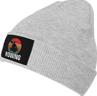 Generic Revers Bonnet Aviron Dr&ocirc;le Rameur Row Crew Sports Unisexe Knit Beanie &Eacute;l&eacute;gant Watch Hat pour Ski Hiver Plein Air