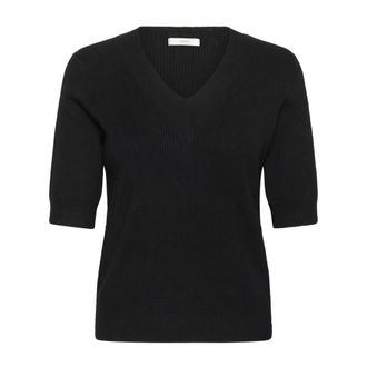 Inwear Femme, Pulls, Noir, Taille: 42 FR Leenah Chemisier &agrave; col V