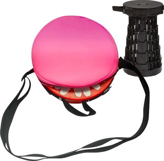 Generic Kompakte Hocker-Tragetasche, Camping-Aufbewahrungstasche f&uuml;r Teleskophocker, kratzfest, leicht, Schutz, runde Tasche f&uuml;r Reisen, Sport, Strand, Grilla