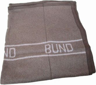 MFH Bundeswehr Wolldecke braun 220x130cm Nachbau
