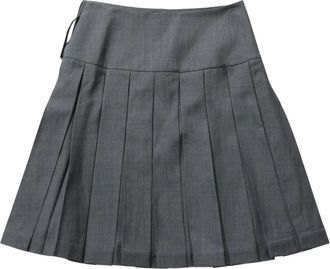 Shushu/Tong wool-blend skirt - Gris