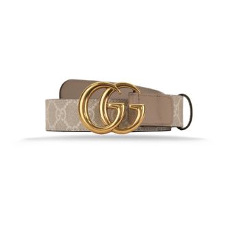 Gucci GG Marmont G&uuml;rtel - - Accessories - Damen - Beige - 70 CM