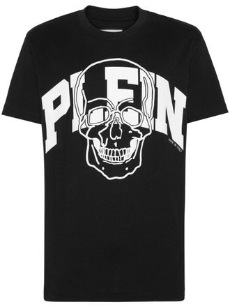 Philipp Plein t-shirt à imprimé Skull - Noir