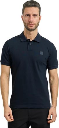 HUGO BOSS Homme, Tops, Bleu, Taille: 4XL Polo slim fit
