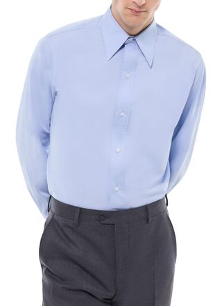 Fursac Chemise en coton et col pointu - Taille 38 - Homme