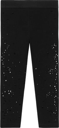 Dolce & Gabbana Cotton-Elastane Leggings - Black