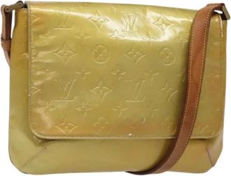 Louis Vuitton Pre-owned Cuir sacs-louis-vuitton - Femme - Pre-owned - Jaune - Taille: ONE Size