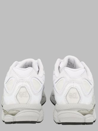 Asics Unisex Sneakers Gel-Nyc White Leather And Textile Trainers