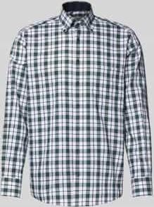 Eterna Comfort Fit Business-Hemd mit Knopfleiste