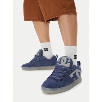 DC Sneakers DC Shoes EO-COURT GRAFFIK PUFF DC04304410 Blau
