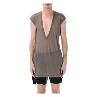 Rick Owens Dylan T - - Tops - Herren - Grau - M