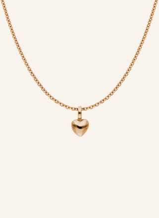 Cada Cada Kette Round Tiny Heart rosegold