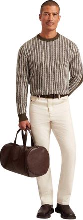 Ted Baker Sweatshirt f&uuml;r Herren, Ma&szlig;geschneidert (Oliv)