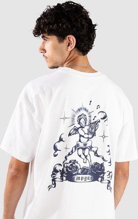 Empyre Rose Cherub Boxy T-Shirt white