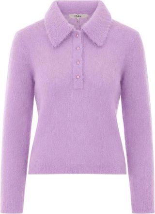 Chlo&eacute; Poloshirt - Silber