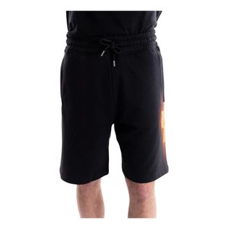 Marcelo Burlon Homme, Shorts, Noir, Taille: S Bermuda Shorts