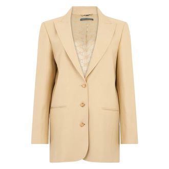 Alberta Ferretti Damen, Jacken, Beige, SGr&ouml;&szlig;e