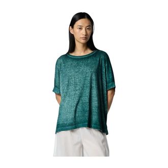 Avant Toi Leinen Gewebtes Top - - Tops - Damen - Gr&uuml;n - S