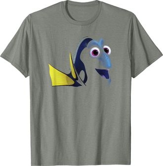 Disney Pixar Finding Dory Big Face Blue T-Shirt