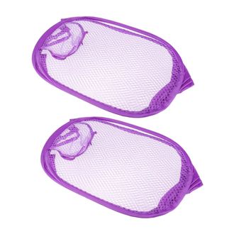 Cabilock Faltbarer W&auml;schekorb aus Atmungsaktivem Mesh 2 St&uuml;ck Platzsparender Aufbewahrungskorb f&uuml;r Haushalt und Badezimmer Zusammenklappbarer W&auml;schesack mit Tr