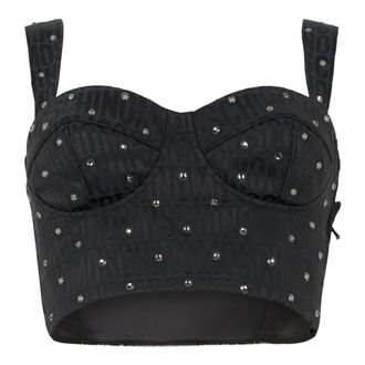 Moschino Damen, Oberteile, Schwarzk, XSGr&ouml;&szlig;e