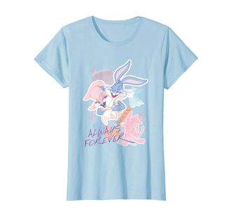 Looney Tunes Looney Tunes Valentines Day Lola Bugs Bunny Always Forever T-Shirt