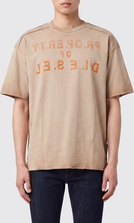Diesel T-Shirt Herren Farbe Beige
