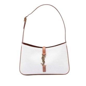 Saint Laurent Sac bandouli&egrave;re Le 5 a 7 Pre-owned - Femme - Pre-owned - Blanc - Taille: ONE Size