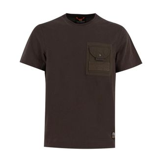 Parajumpers Homme, Tops, Brun, Taille: M Malham T-Shirt