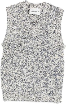 Amaranto Amar&aacute;nto, Homme, Pulls, Gris, Taille: M B9Ab0044 ABF Maille Sans Manches
