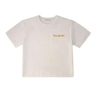 Malababa Femme, Tops, Blanc, Taille: 40/42 FR Sac brodé