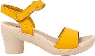 Art Damen 1475 Alfama Sandale mit Absatz, Nappa, Gelb, 40 EU