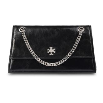 Tory Burch Schwarze Umh&auml;ngetasche mit Drehverschluss - - Bags - Damen - Schwarzk - ONE SIZE