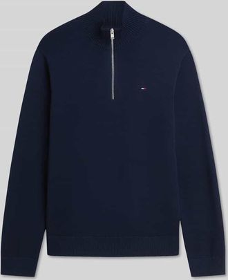 Tommy Jeans Slim Fit Troyer aus reiner Baumwolle