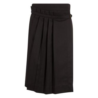 Dries Van Noten Faltenrock - - Skirts - Damen - Braun - L
