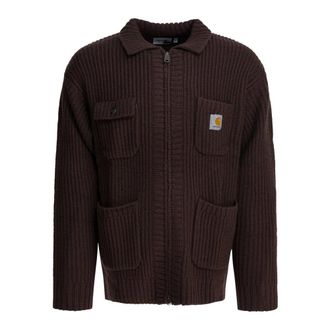 Carhartt Work in Progress Chore Strickjacke - - Knitwear - Herren - Braun - XL