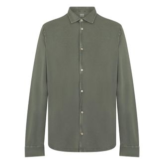 Fedeli Homme, Chemises, Vert, Taille: 4XL Chemise &agrave; manches longues